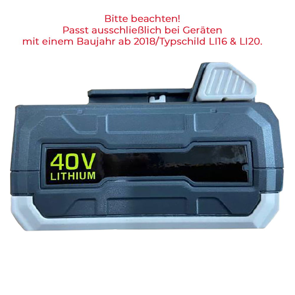 40 Volt Ikra Ersatzakku LI20